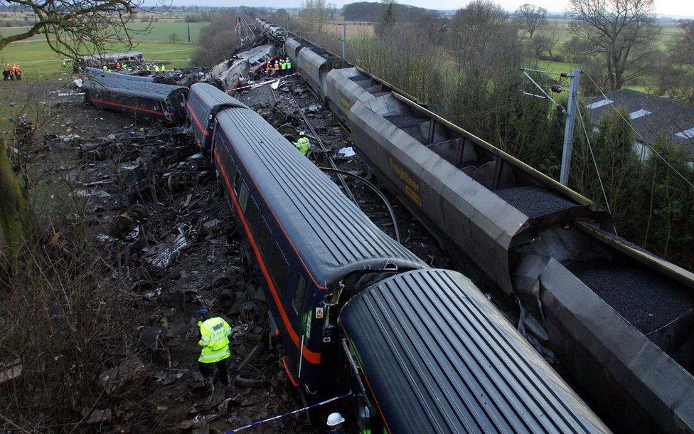 History of the large-scale Selby rail crash near Leeds - leeds-future.com